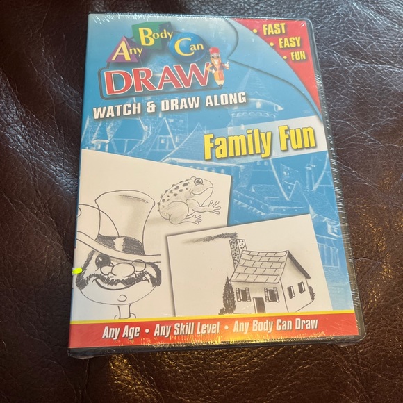 unbranded | Media | Any Body Can Draw Watch Draw Along Family Fun Dvd ...